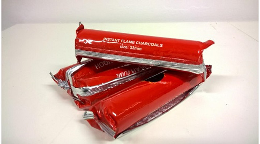 Hookah Flame szén (33mm) 10 darabos csomag